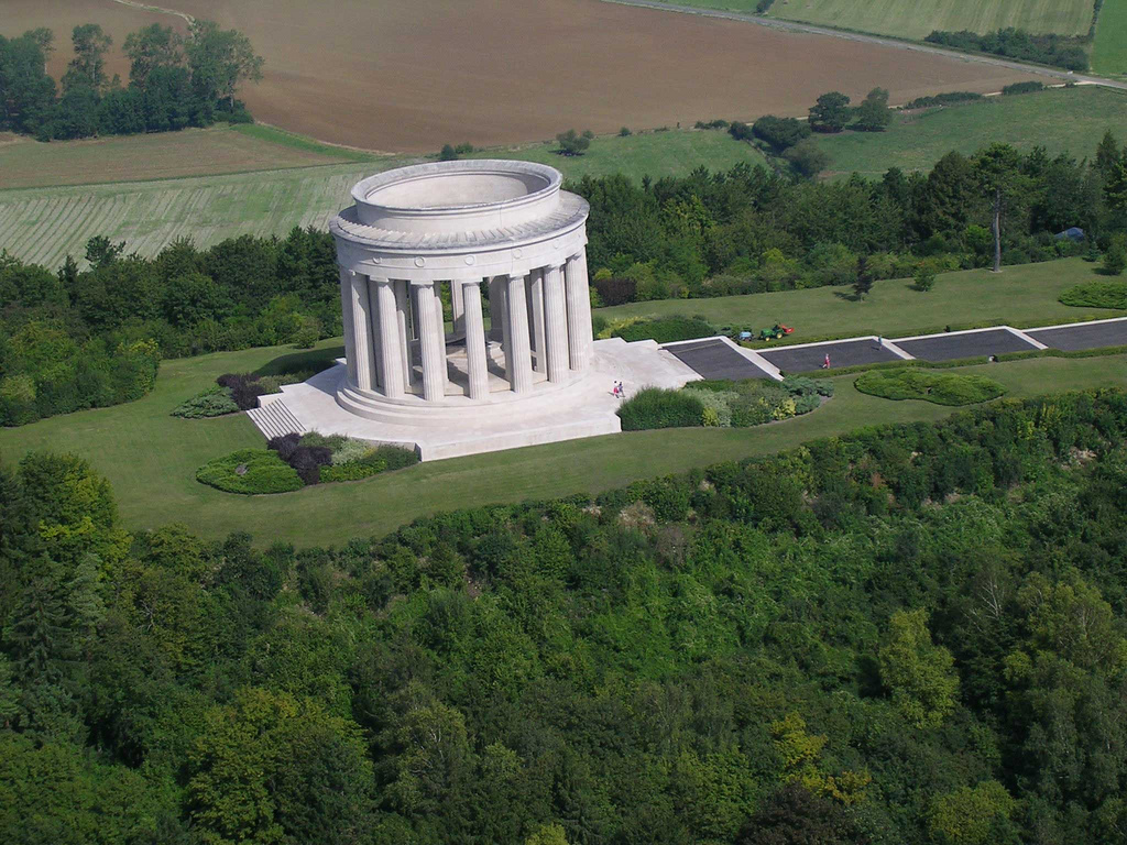 Amerikanisches Kriegerdenkmal Butte de Montsec - Klassenfahrt nach Verdun